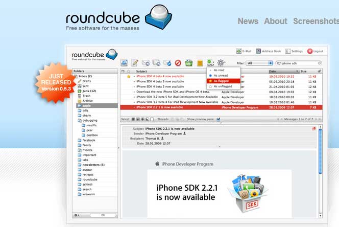 Roundcube Webmail Review Is It A Good Selfhosted Gmail
