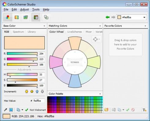 ColorSchemer Studio: leistungsfähiges Farbtool – perun.net