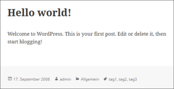 WordPress für Einsteiger: Was sind eigentlich Metadaten? – perun.net