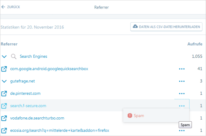 Referrer-Spam im Webstats-Modul von Jetpack für WordPress entfernen – perun.net
