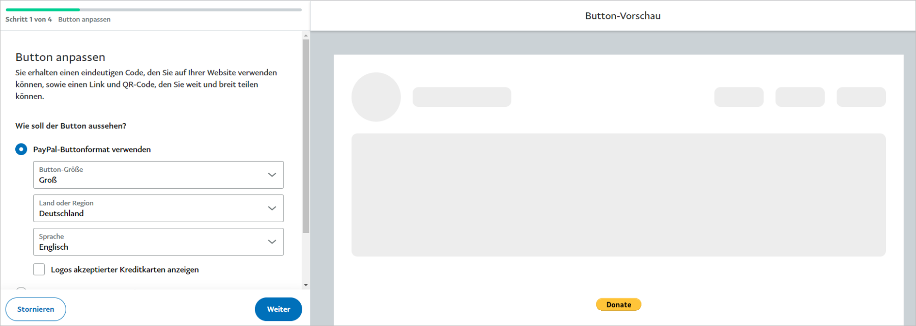 Paypal-Spenden-Button generieren und in WordPress implementieren ...